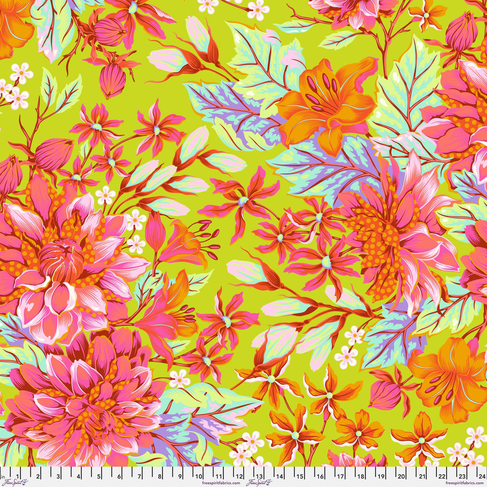 108" WIDEBACK Hello Dahlia Lunar - Untamed - Tula Pink - Freespirit Fa ...